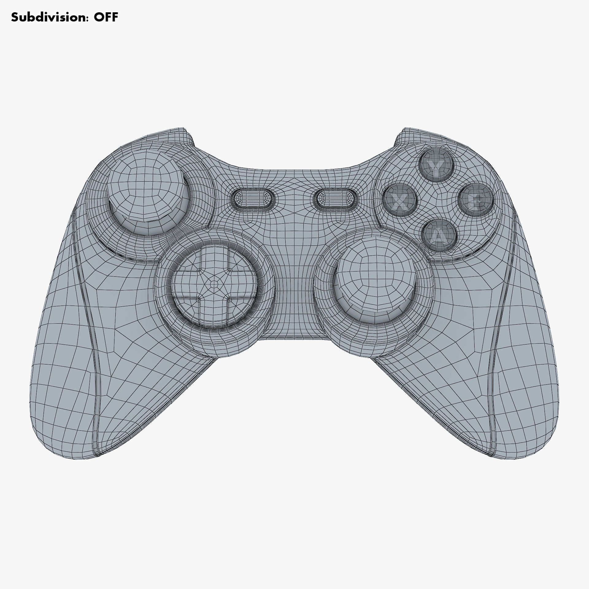 Generic Video Game Controller M 4 3D model | CGTrader