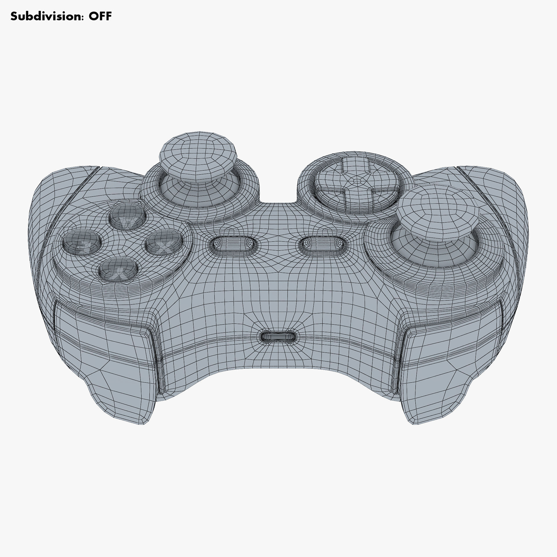 Generic Video Game Controller M 4 3D model | CGTrader
