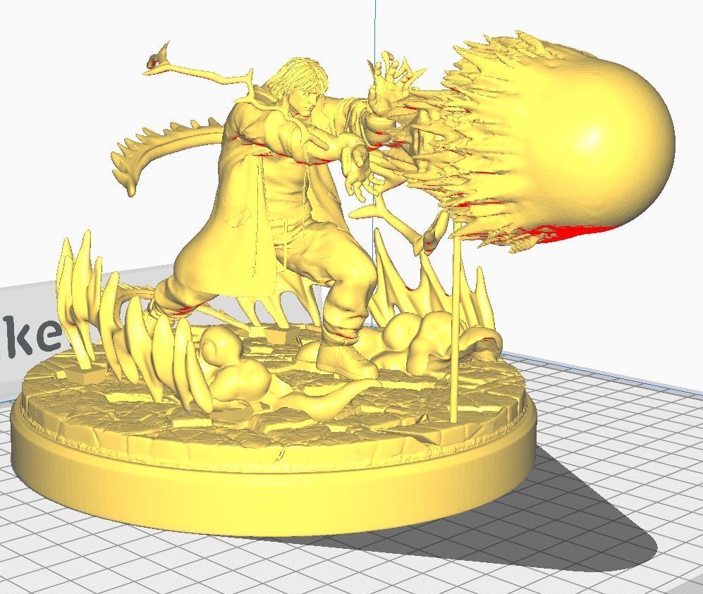 Ken Street Fighter 6 Hadouken 3D model 3D printable | CGTrader