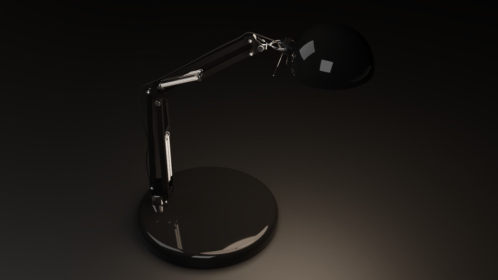 Modern Desk Lamp - 2k textures 3D model | CGTrader