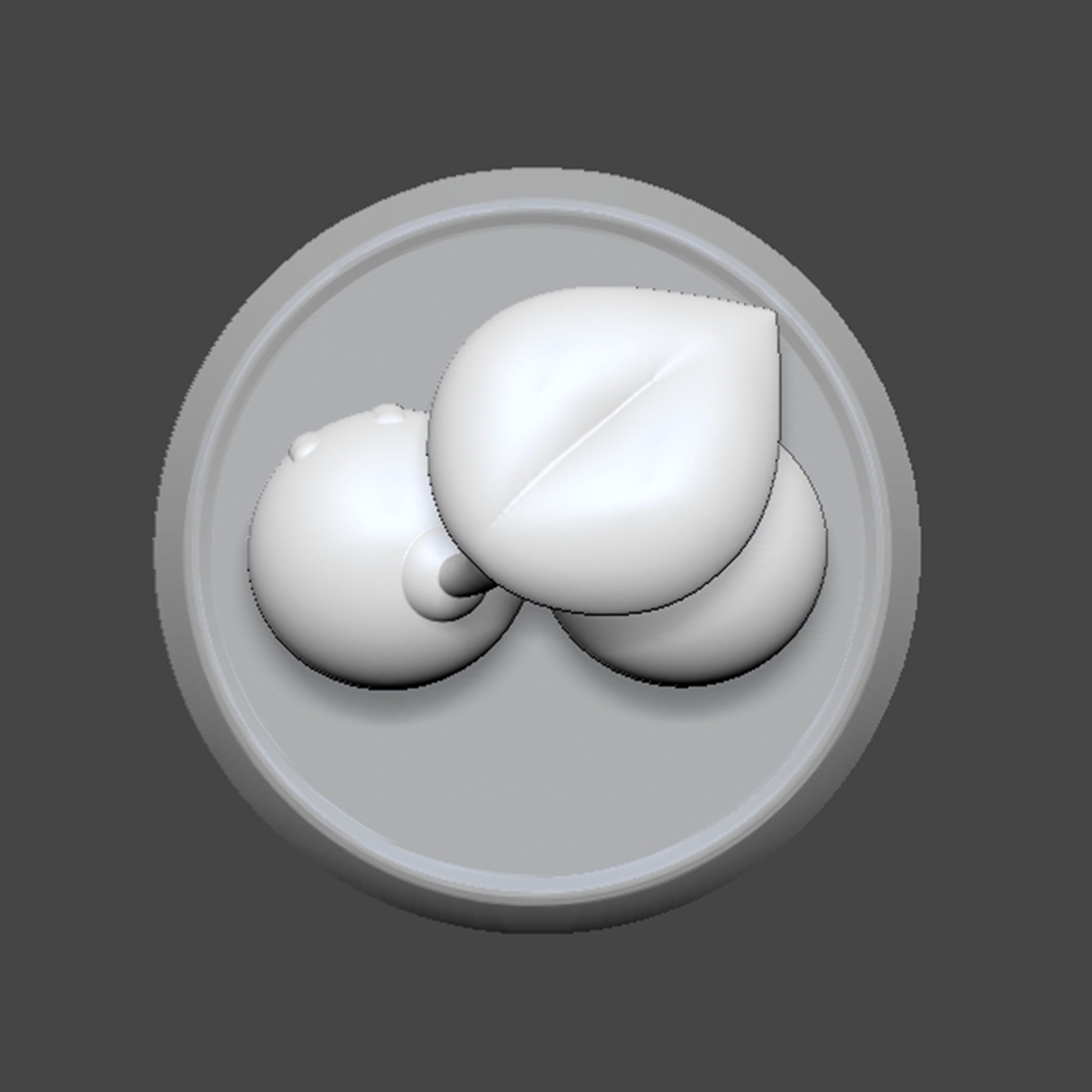 Double Cherry Based Mario 3D model 3D printable | CGTrader