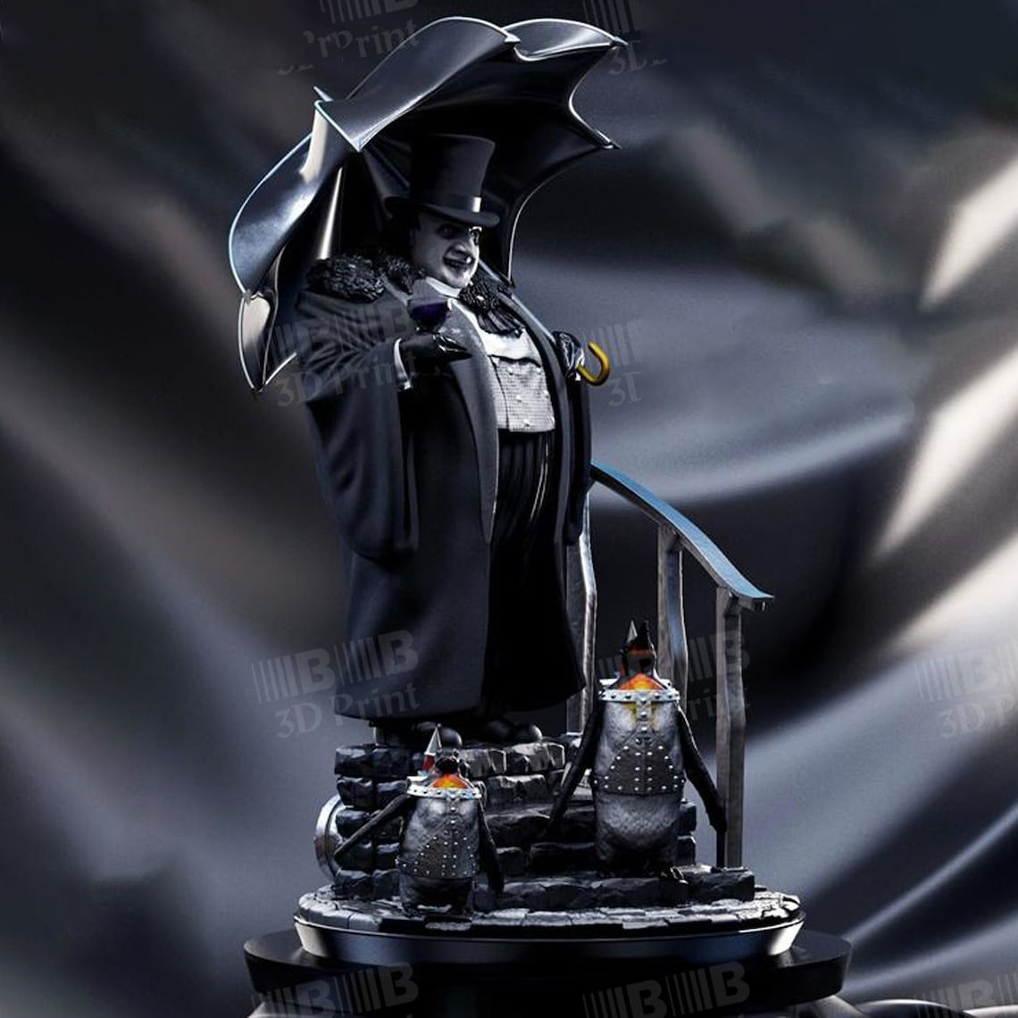 Penguin 3d printing stl files 3D model 3D printable | CGTrader