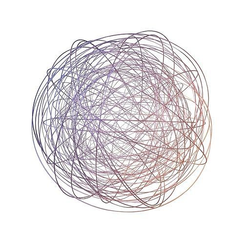 Abstract Sphere Ball v5 005 3D model | CGTrader