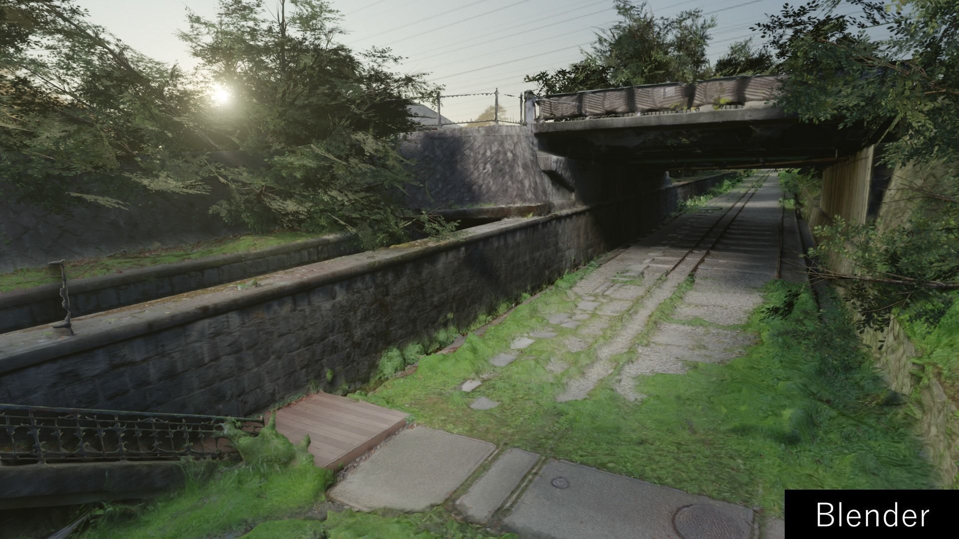 Kyoto Keage Incline 3D model | CGTrader