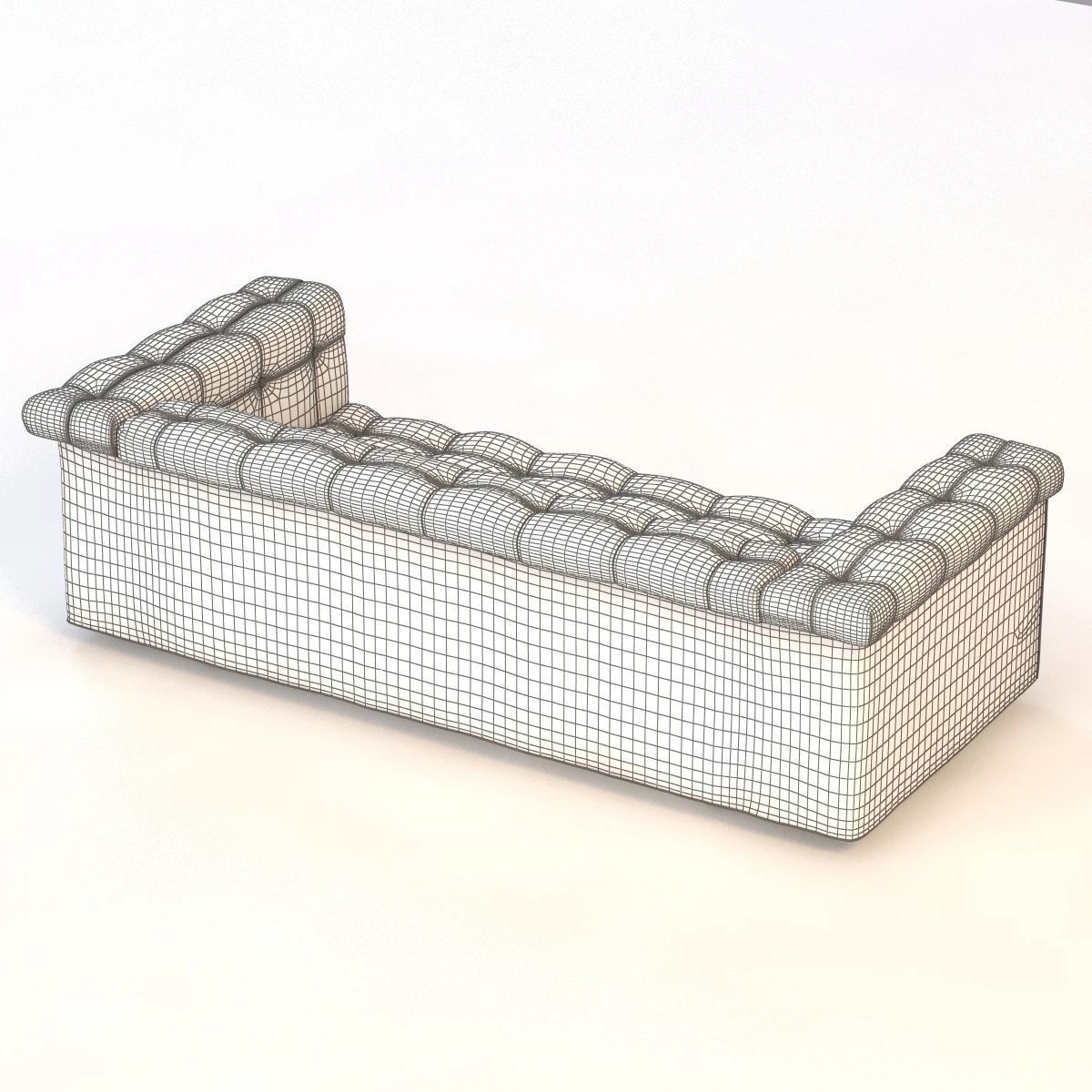Dunbar Party Sofa 5407 by Edward Wormley 3D model | CGTrader