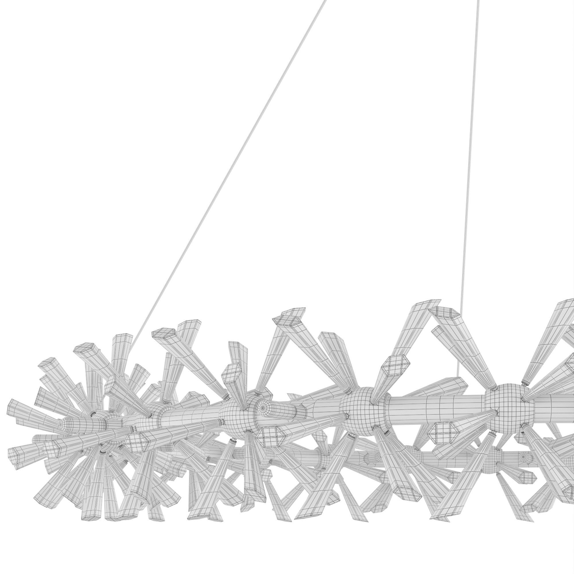 Ceiling Lamp Star Light 3D model | CGTrader