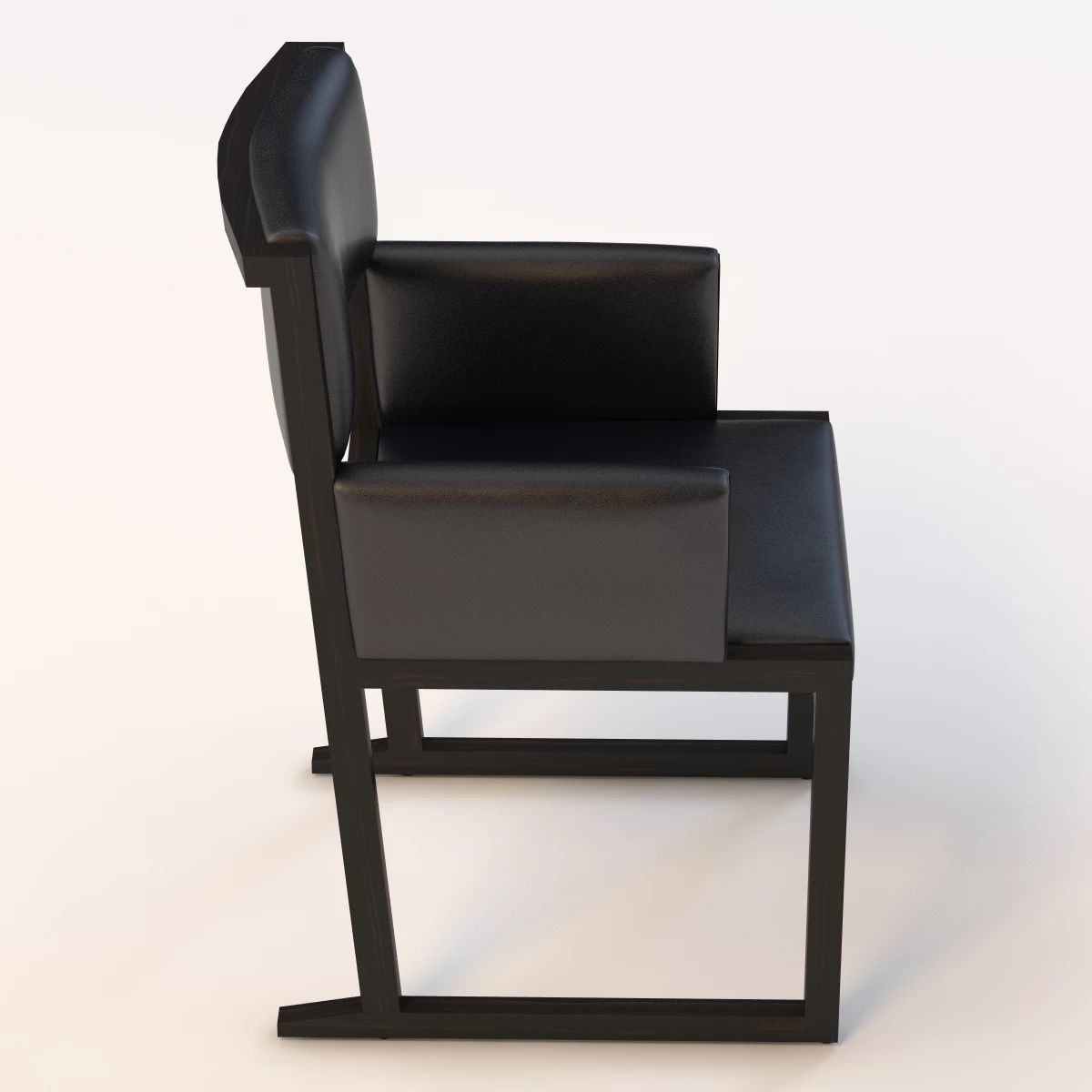 Emily Arm Dining Chair 3D model | CGTrader
