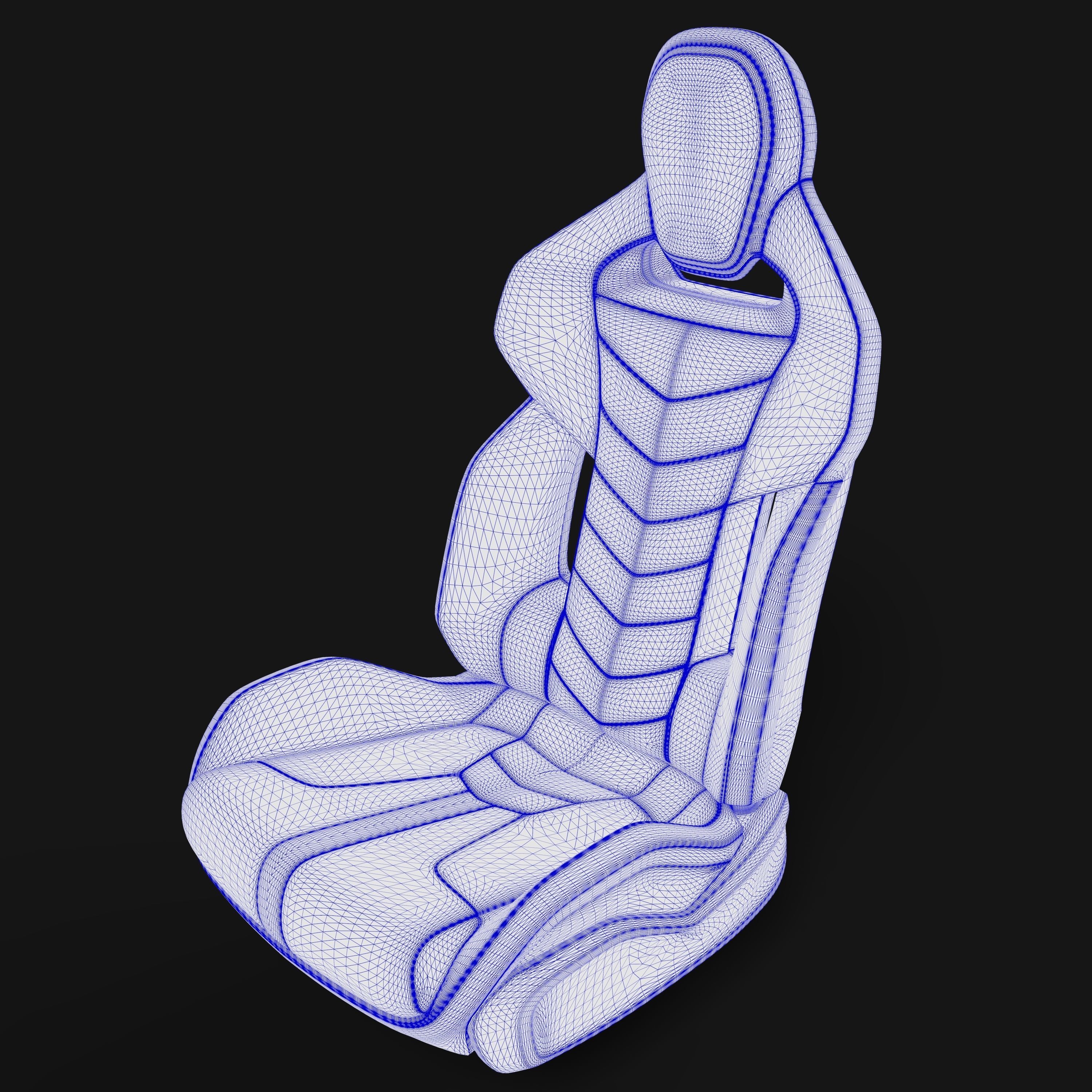 car seat 3D model | CGTrader