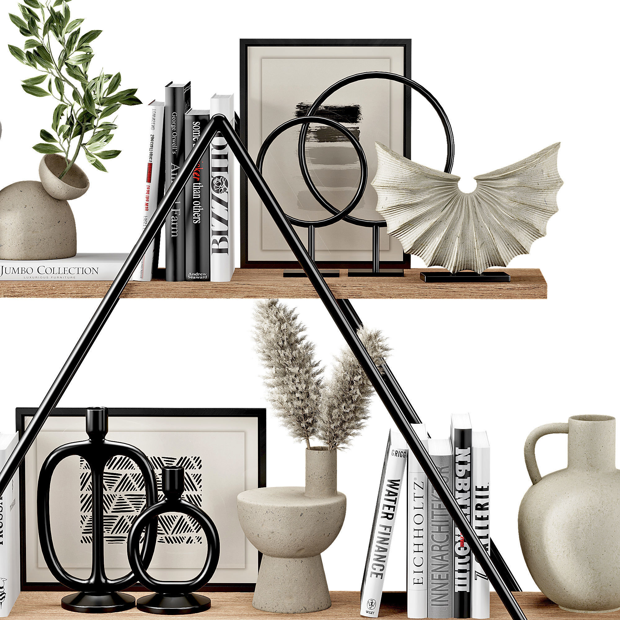 Decorative set23 3D model | CGTrader