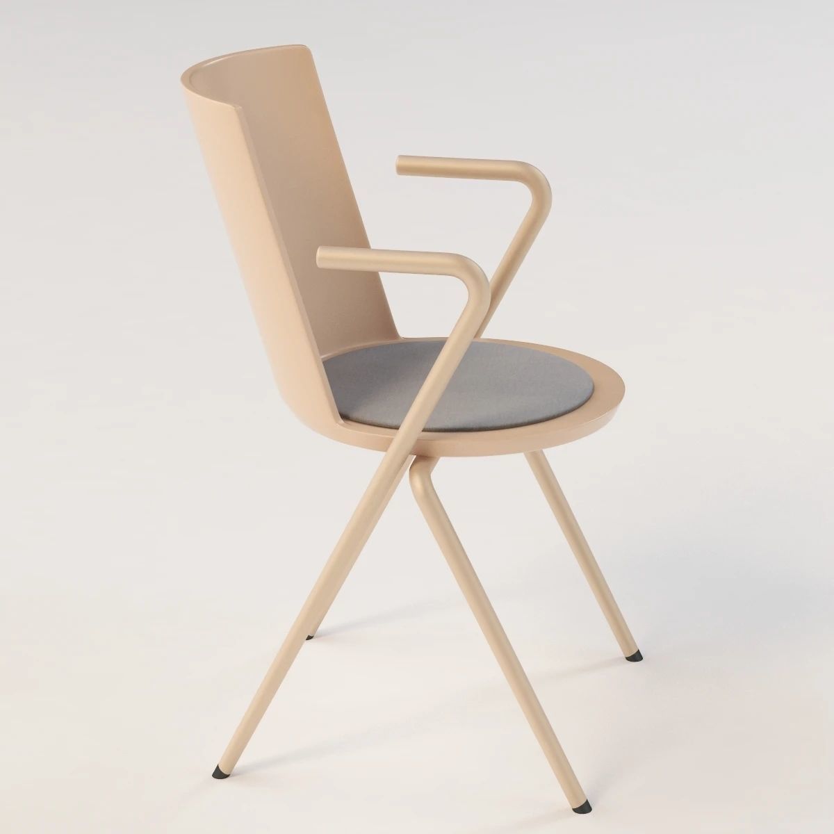 Fredericia Acme Polypropylene Armchair 3D model | CGTrader