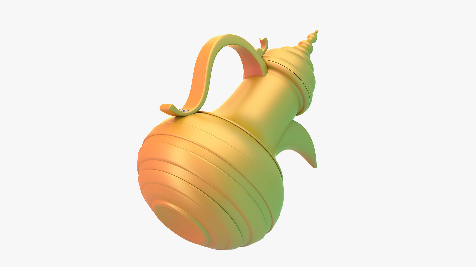 Ramadan Coffee Pot 3D model | CGTrader