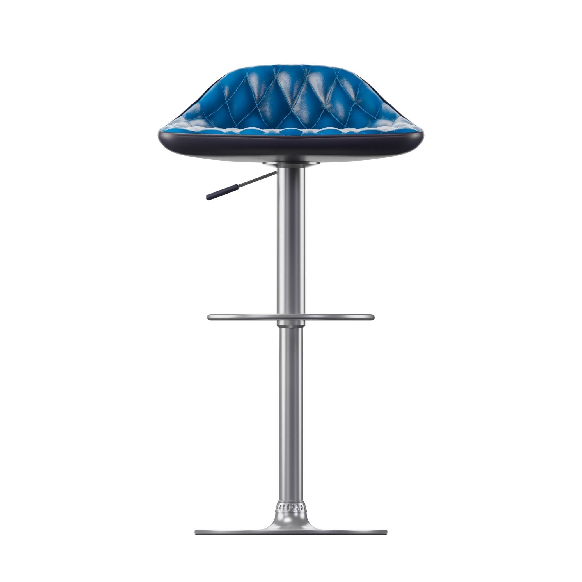 Blue Bar Stool 3D model | CGTrader