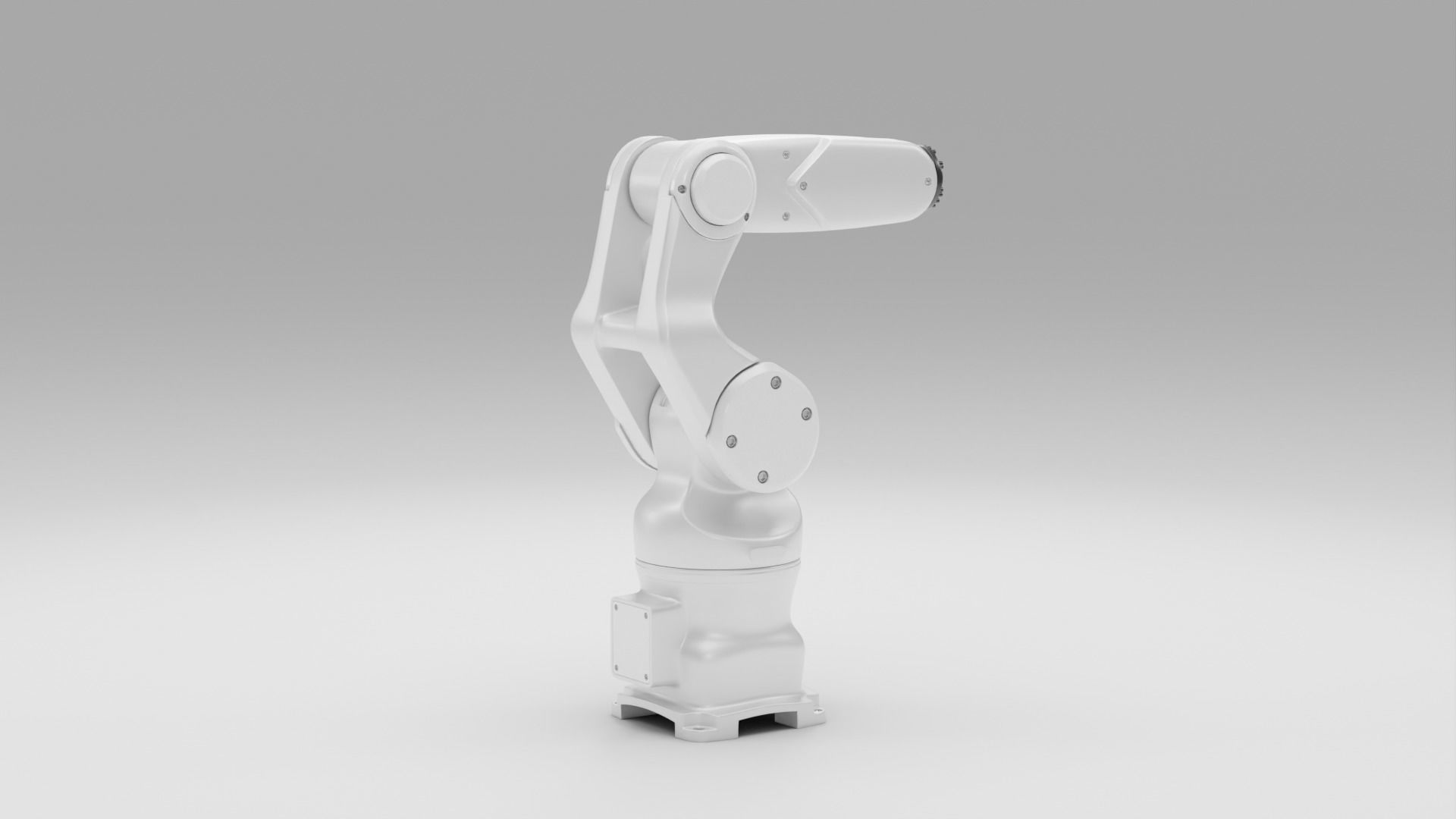 Robotic Arm 3D model rigged | CGTrader