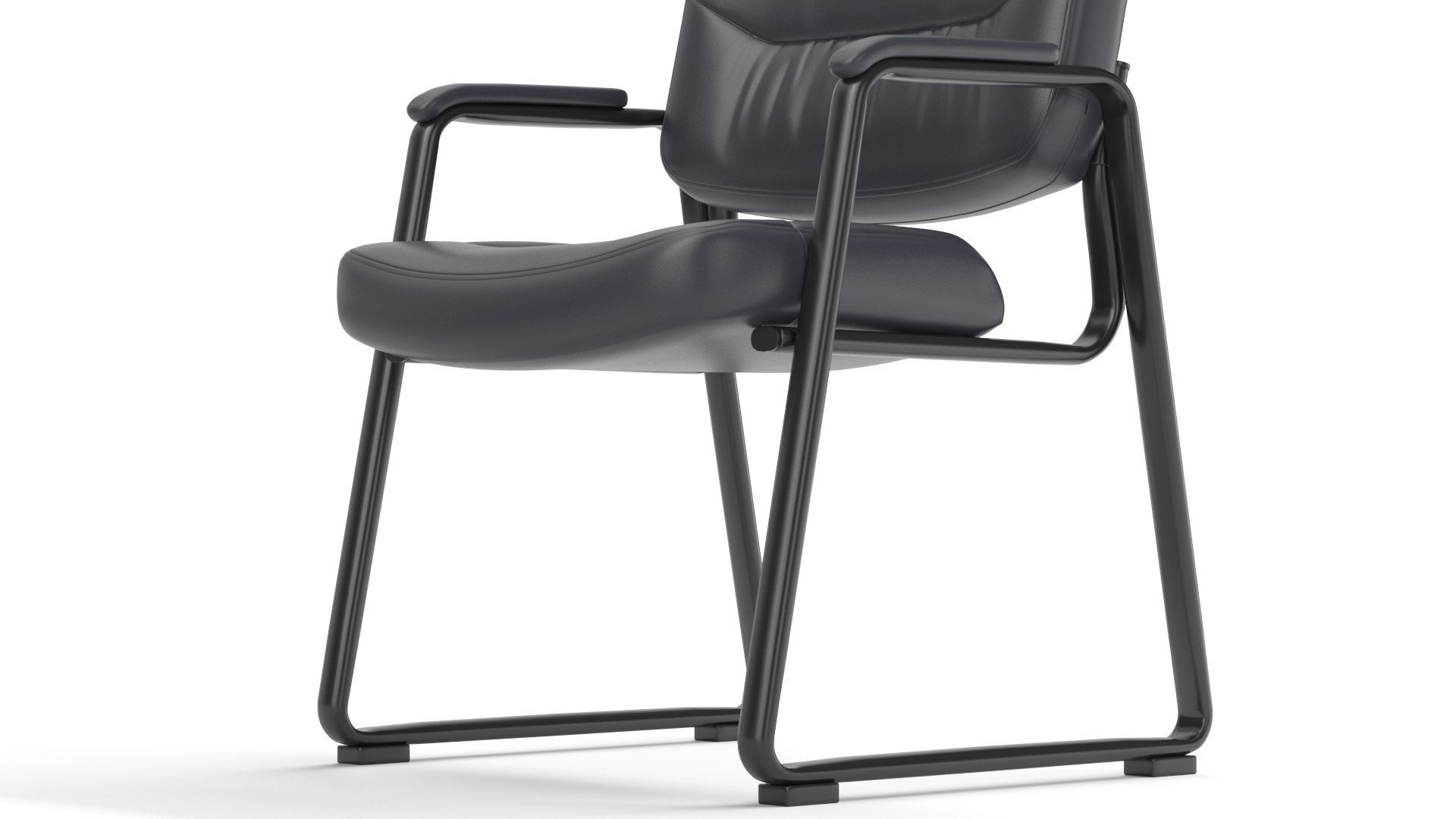 OFM ESS-9015 Bonded Leather Executive Side Chair 3D model | CGTrader