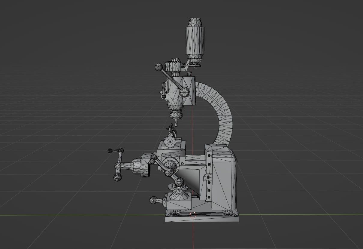 Drill machine very old electric drill machine 3D model | CGTrader