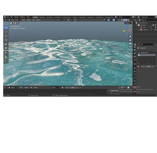 3D model Ocean water VR / AR / low-poly | CGTrader