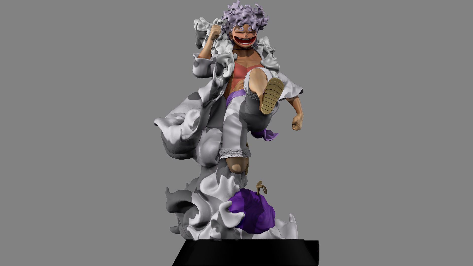 Monkey D Luffy one piece 3D model 3D printable | CGTrader