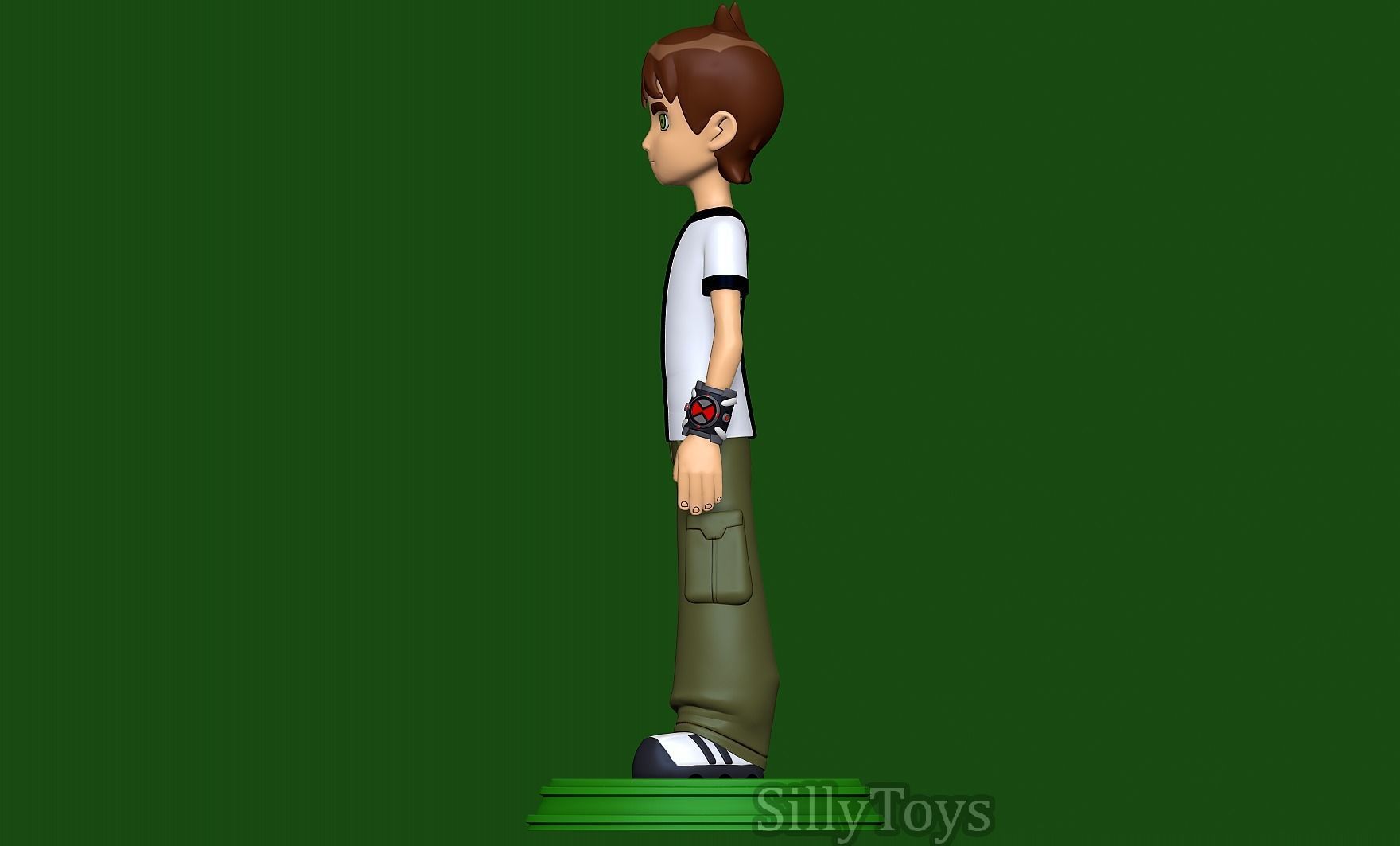 Ben Tennyson Classic 3D model 3D printable | CGTrader