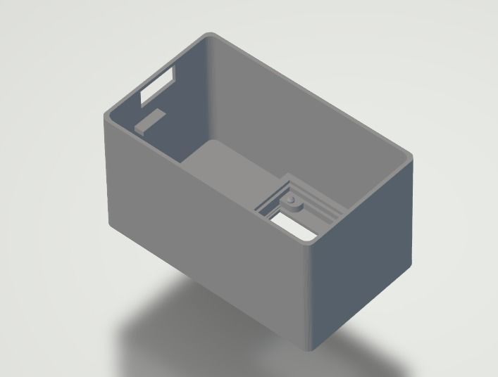 Box for 128 x 64 pixels Display with ESP32 or ESP8266 3D model 3D ...