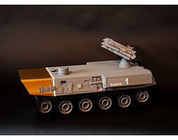 TV Show - UFO SHADO Tank free 3D model | CGTrader