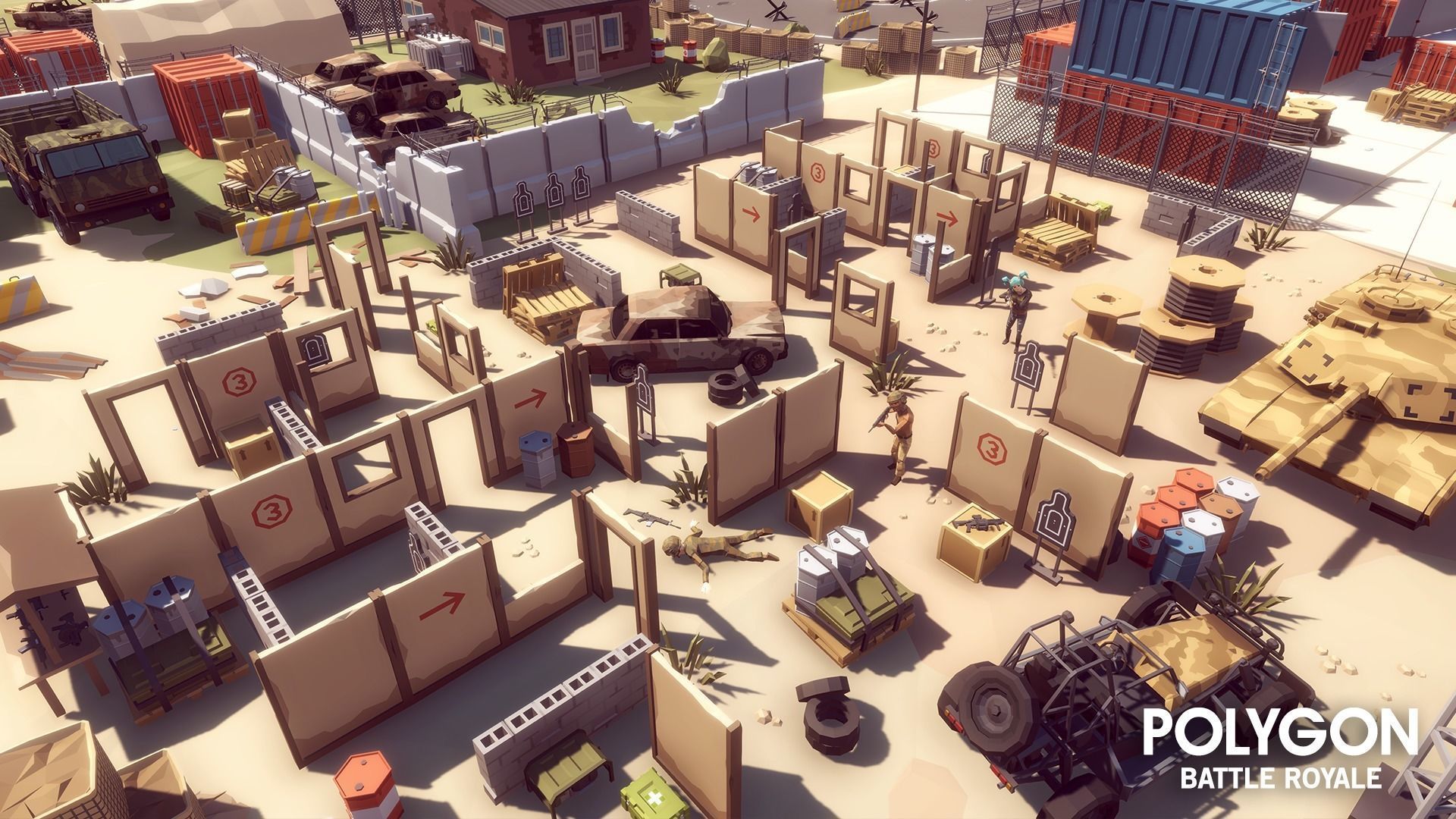 3D model POLYGON - Battle Royale VR / AR / low-poly | CGTrader