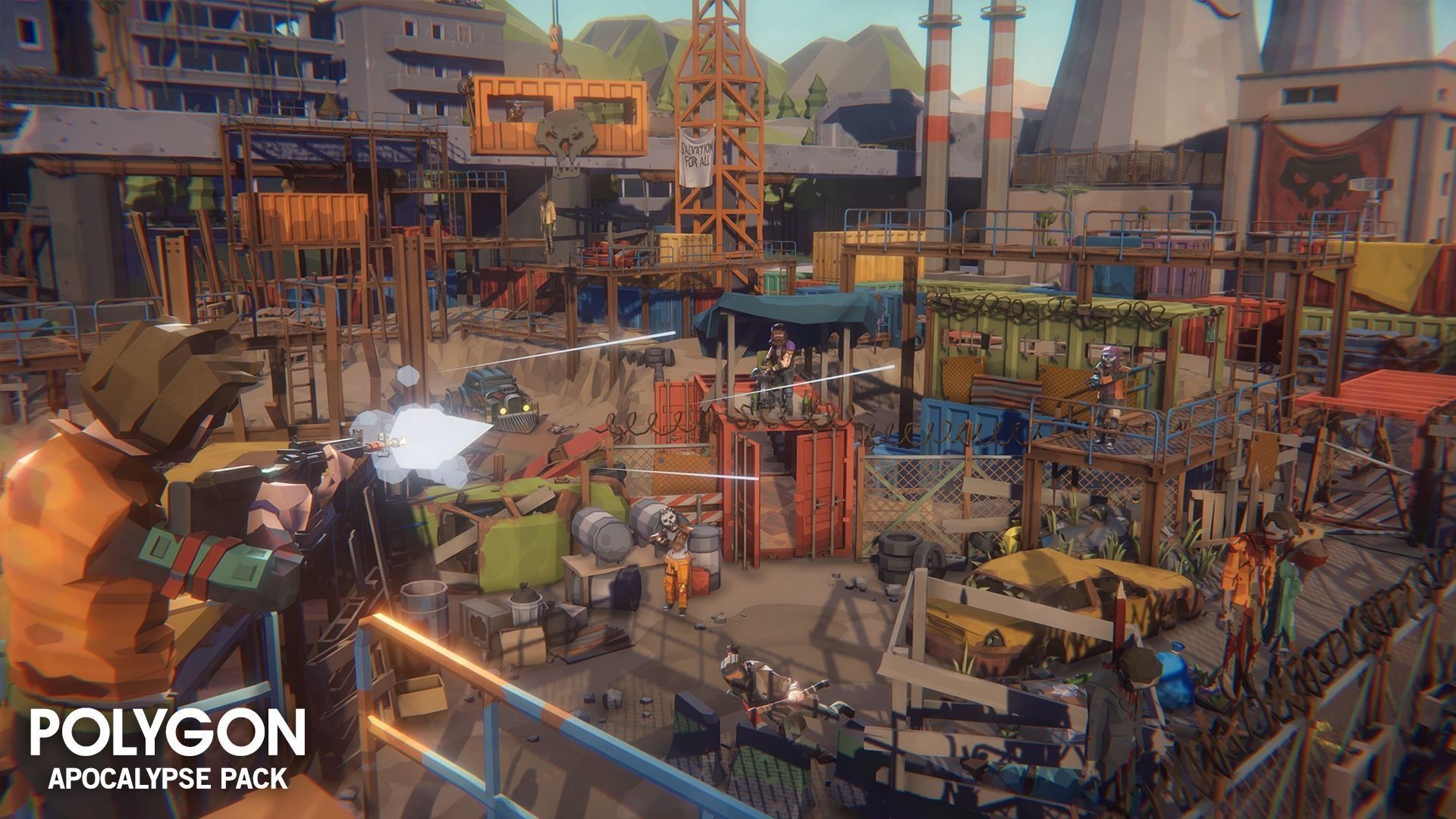 3D model POLYGON - Apocalypse VR / AR / low-poly | CGTrader