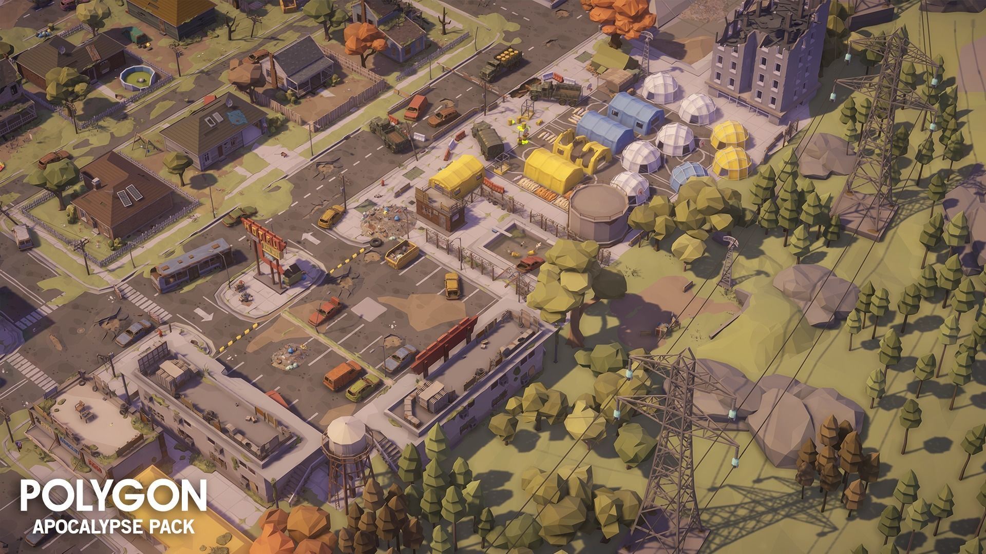 3D model POLYGON - Apocalypse VR / AR / low-poly | CGTrader