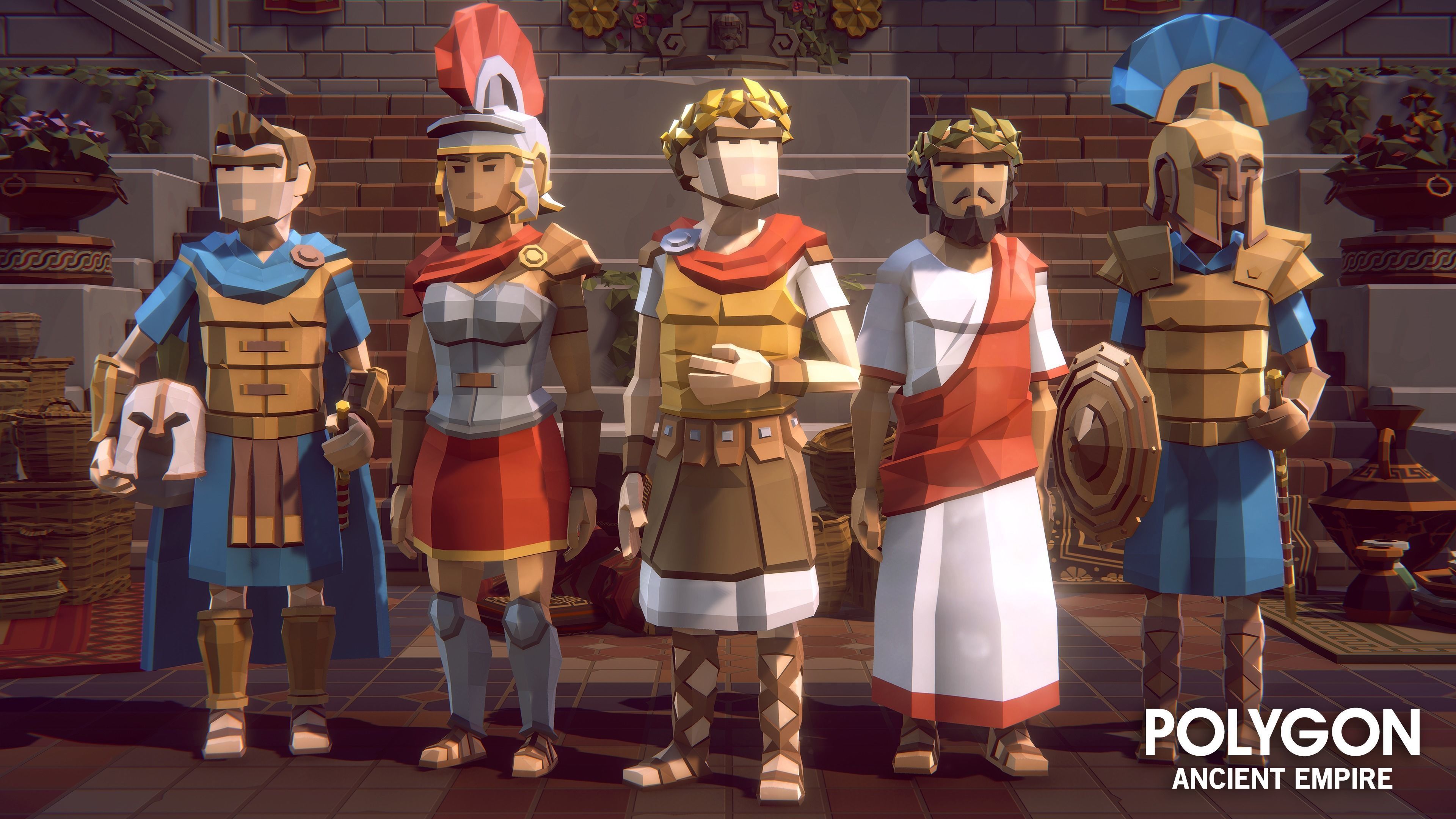 3D model POLYGON - Ancient Empire VR / AR / low-poly | CGTrader