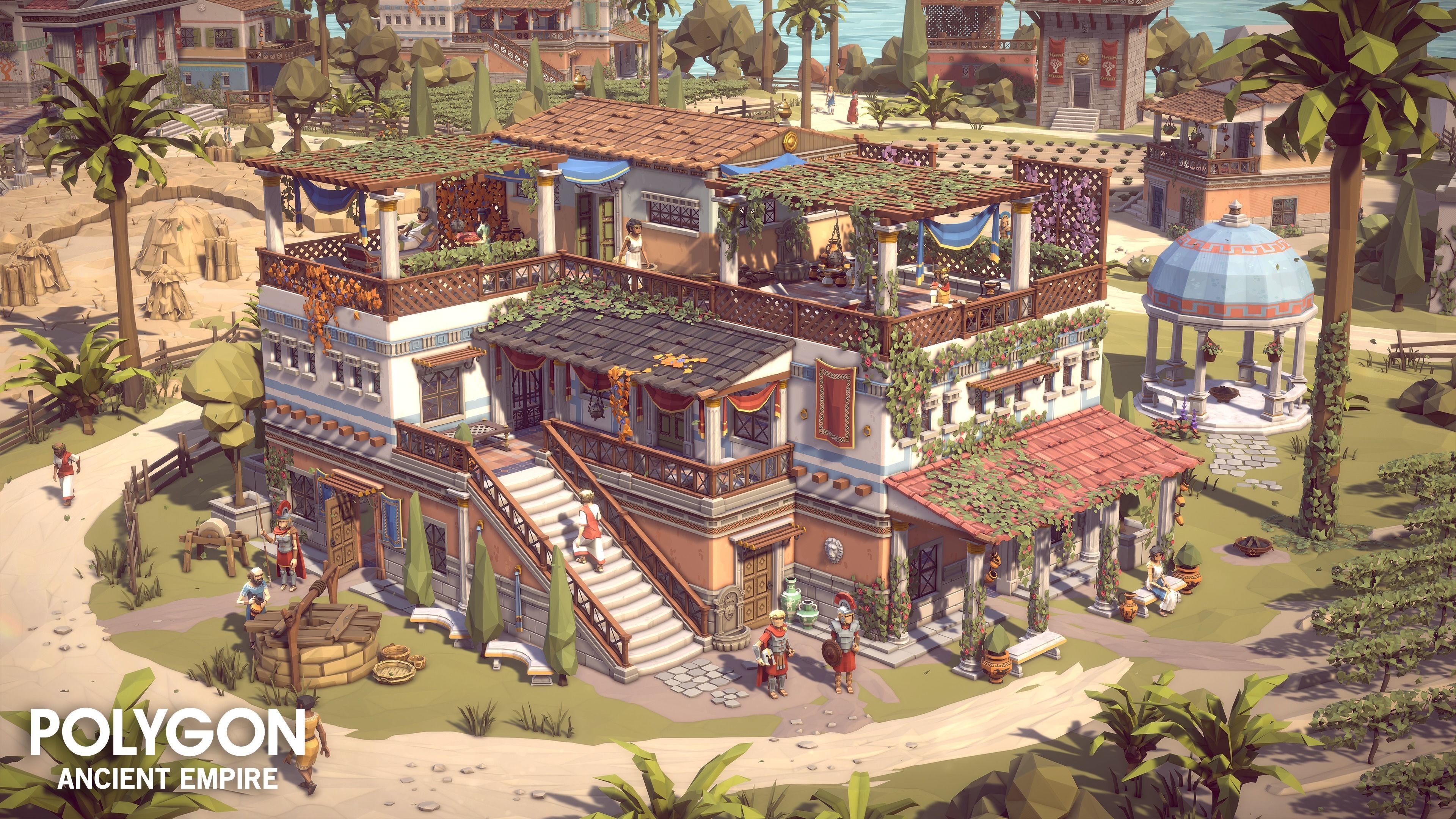 3D model POLYGON - Ancient Empire VR / AR / low-poly | CGTrader