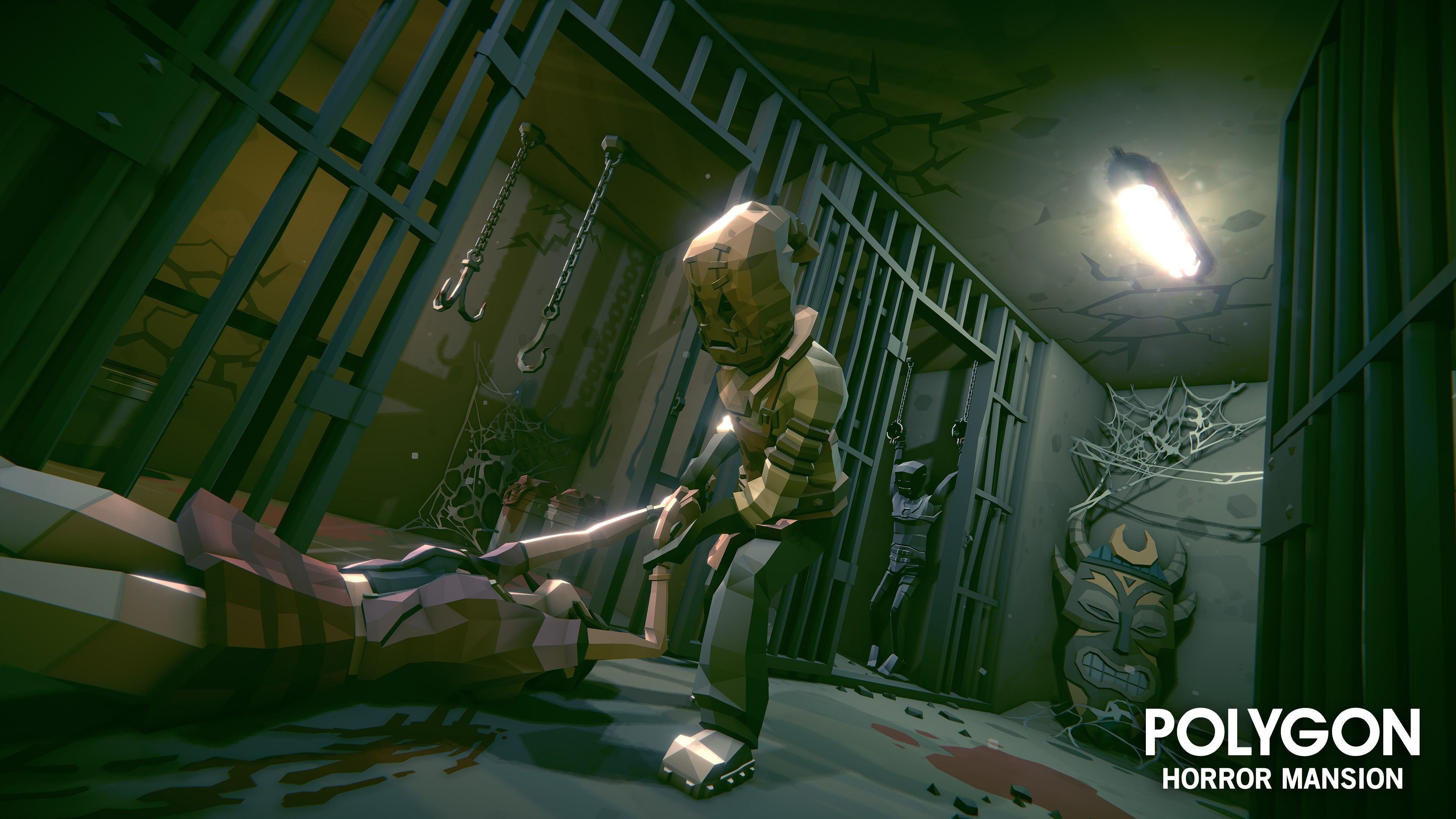 3D model POLYGON - Horror Mansion VR / AR / low-poly | CGTrader