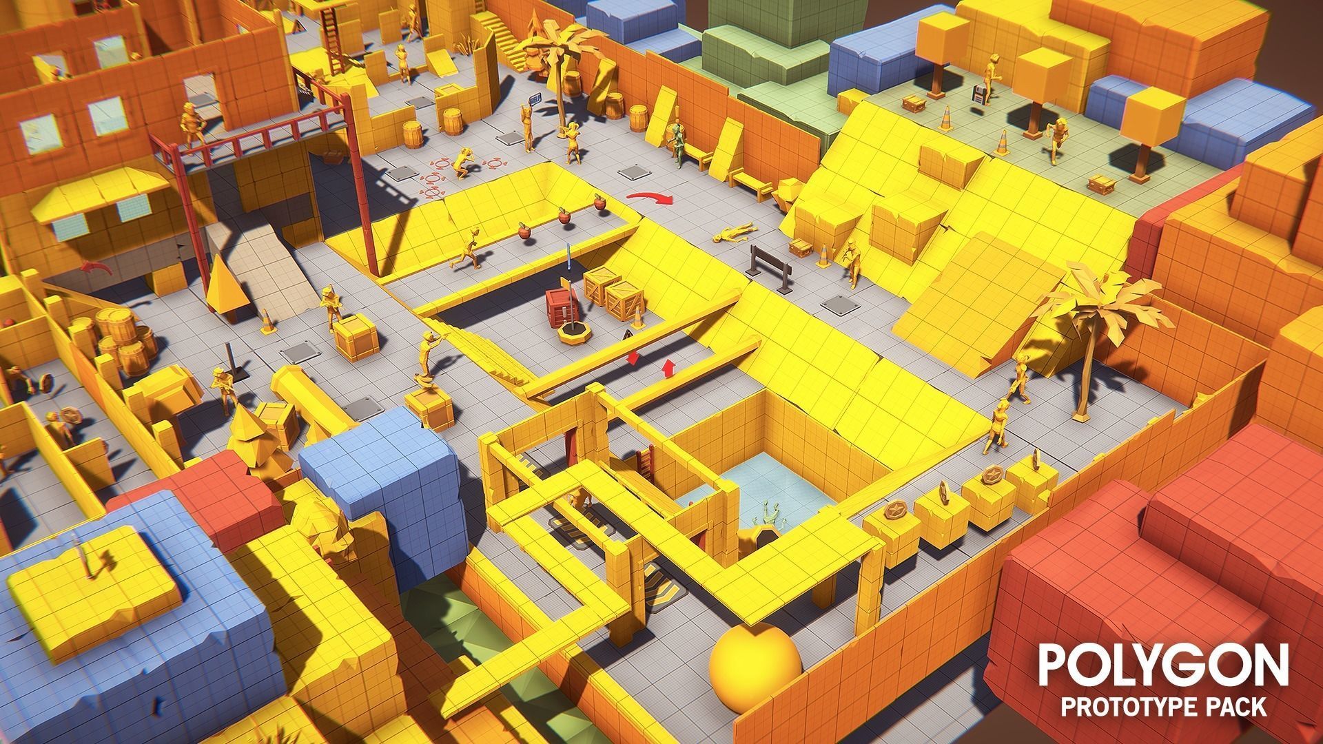 3D model POLYGON - Prototype VR / AR / low-poly | CGTrader