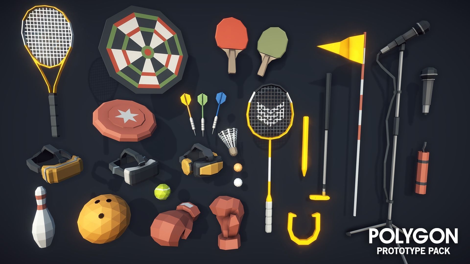 3D model POLYGON - Prototype VR / AR / low-poly | CGTrader