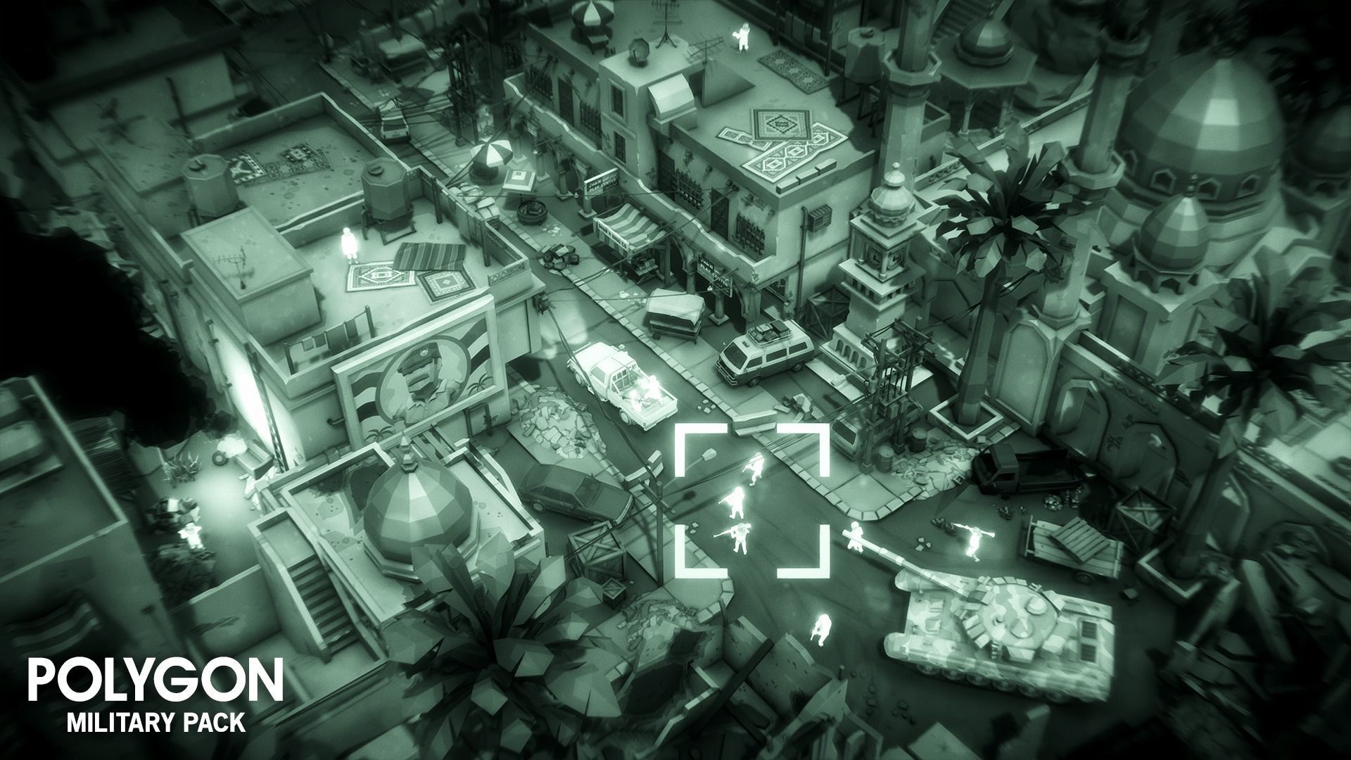 3D model POLYGON - Military VR / AR / low-poly | CGTrader