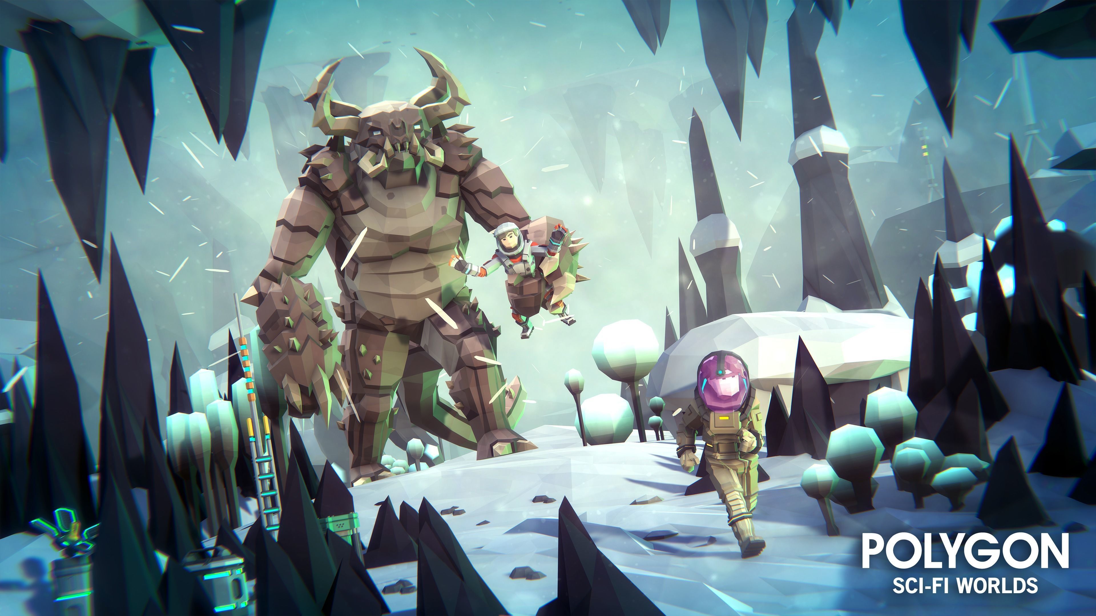 3D model POLYGON - Sci-Fi Worlds VR / AR / low-poly | CGTrader