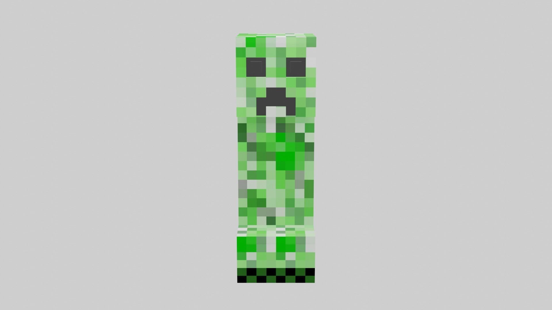 Minecraft Creeper 3D model | CGTrader