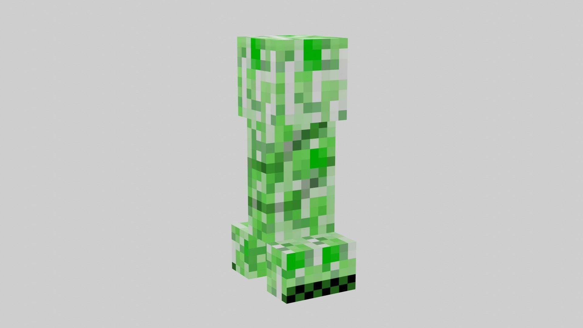 Minecraft Creeper 3D model | CGTrader