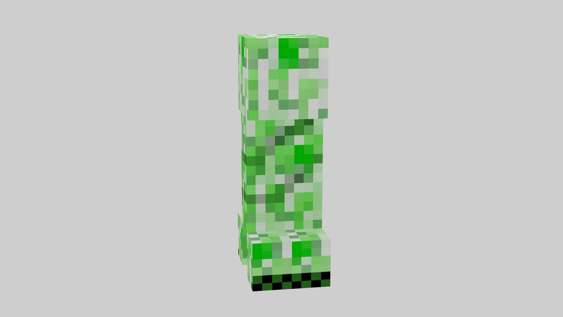 Minecraft Creeper 3D model | CGTrader