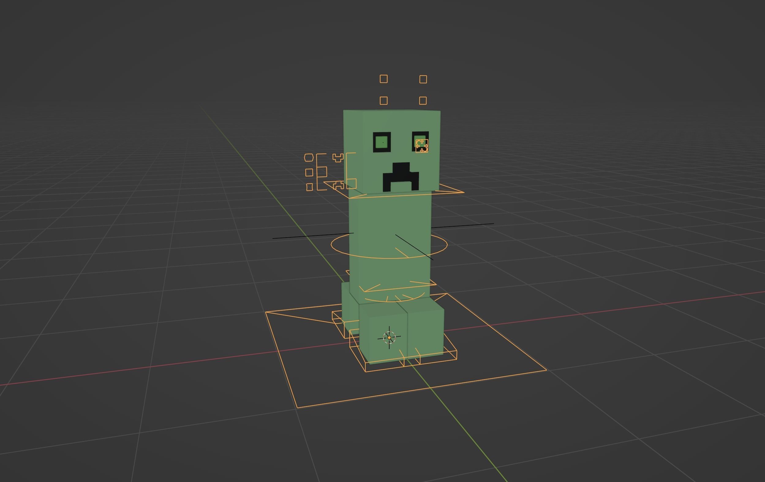 Minecraft Creeper 3D model | CGTrader