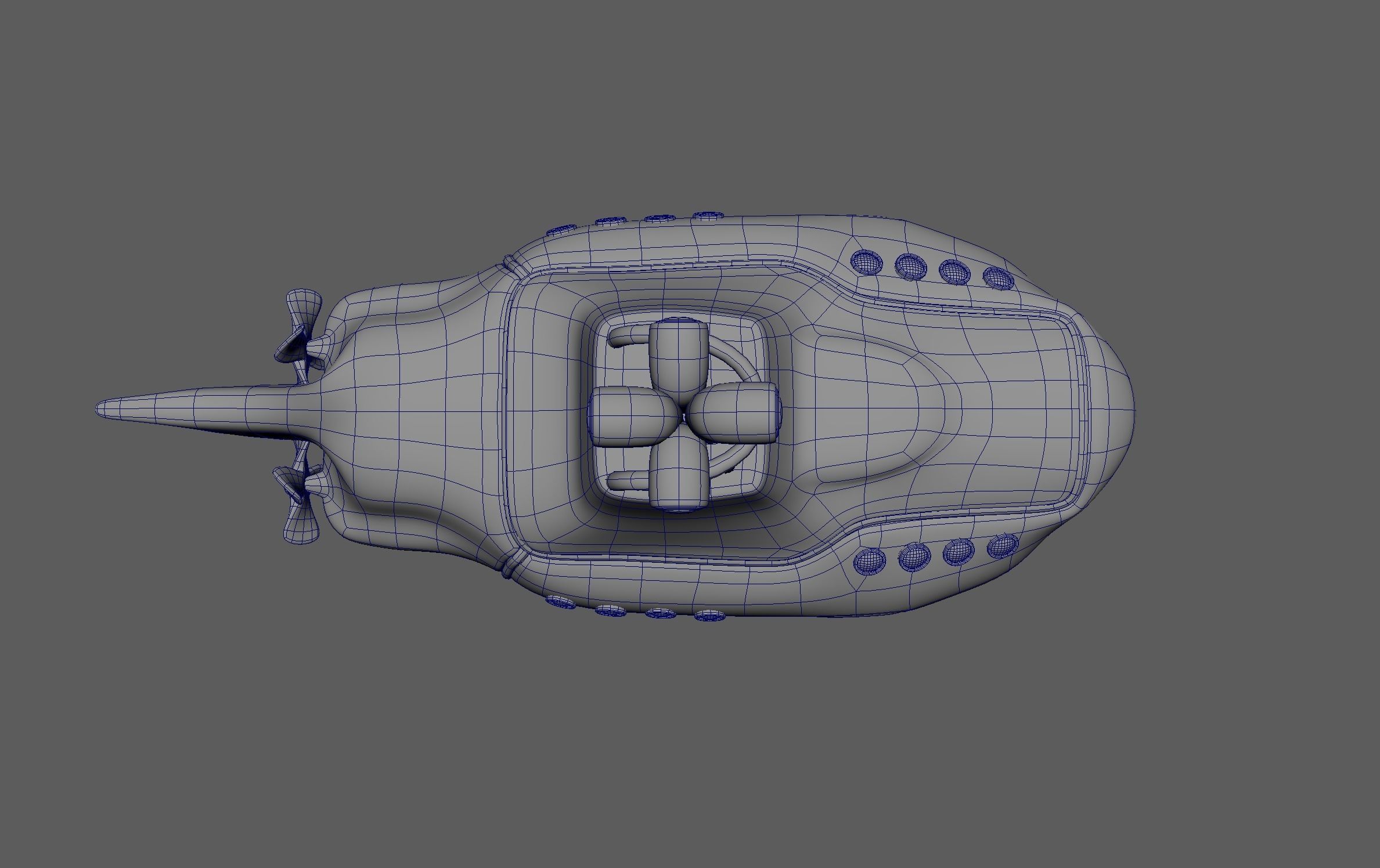 3D model Yellow Submarine VR / AR / low-poly | CGTrader