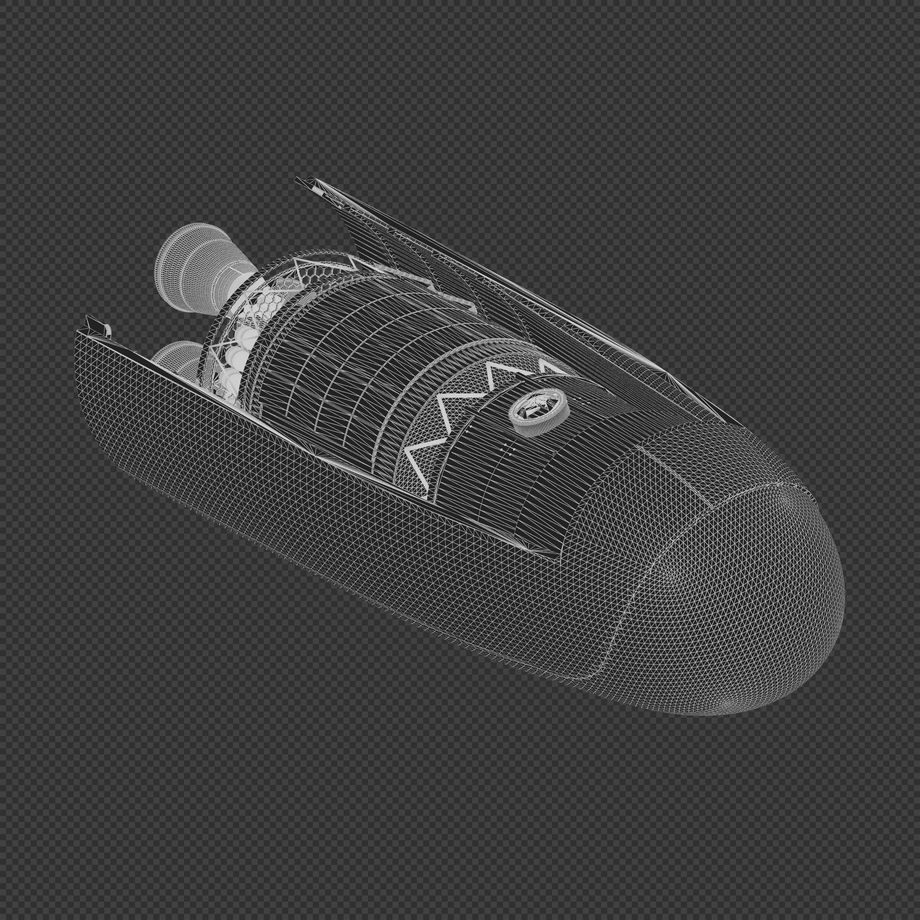 NASA HAVOC Crew Transfer Vehicle 3D model | CGTrader