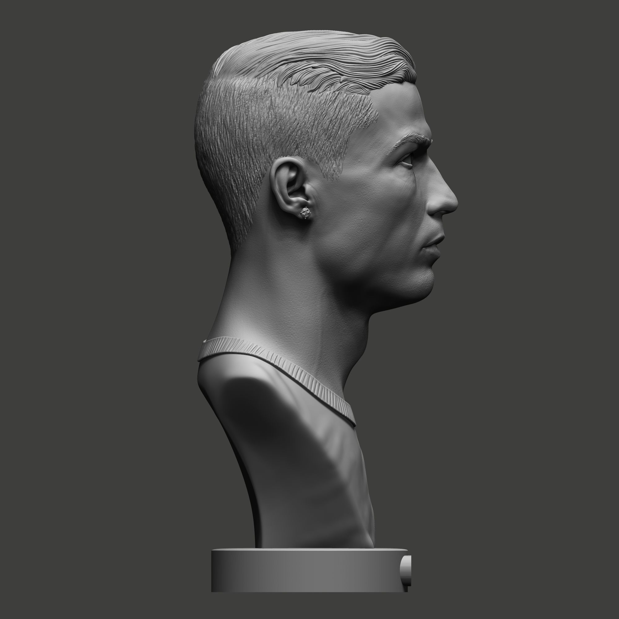 Cristiano Ronaldo 3D model 3D printable | CGTrader