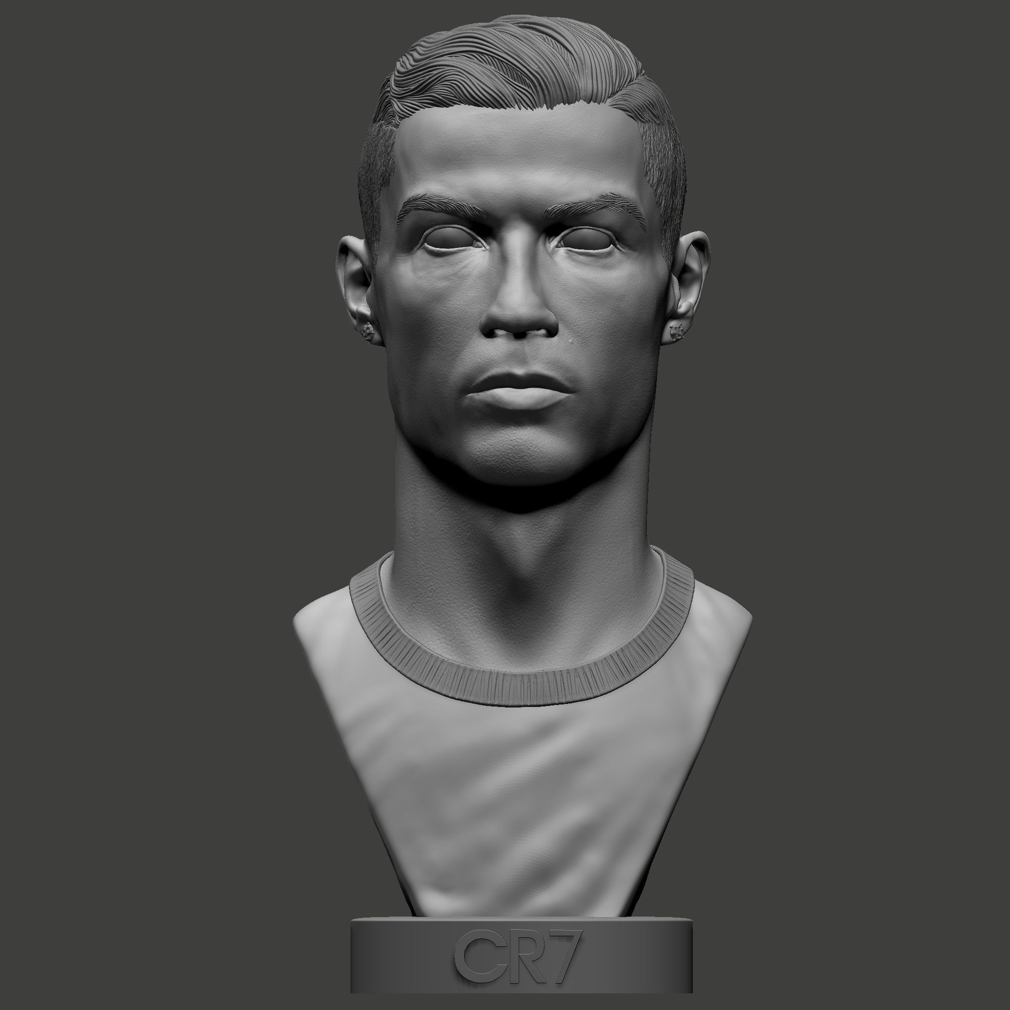 Cristiano Ronaldo 3D model 3D printable | CGTrader