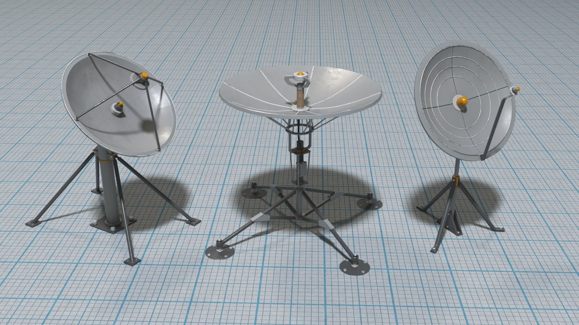 3D model Antennas Collection - 21 pieces VR / AR / low-poly | CGTrader