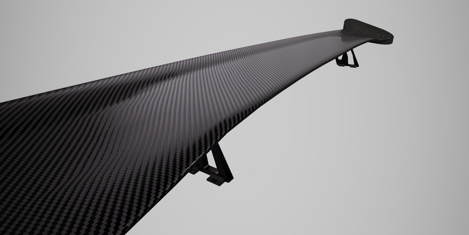 3D model Car Tuning Spoiler VR / AR / low-poly | CGTrader