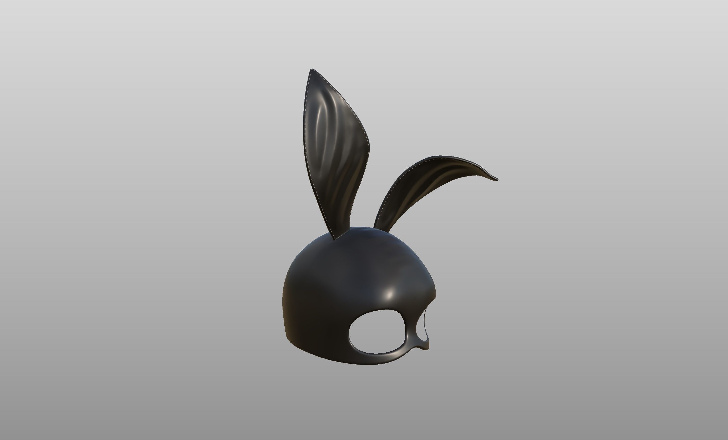 3D model Mask001 Latex Bunny Mask VR / AR / low-poly | CGTrader