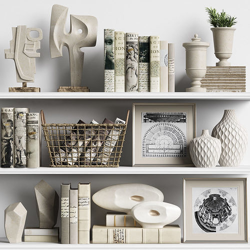 Decor Set 166 3D model | CGTrader