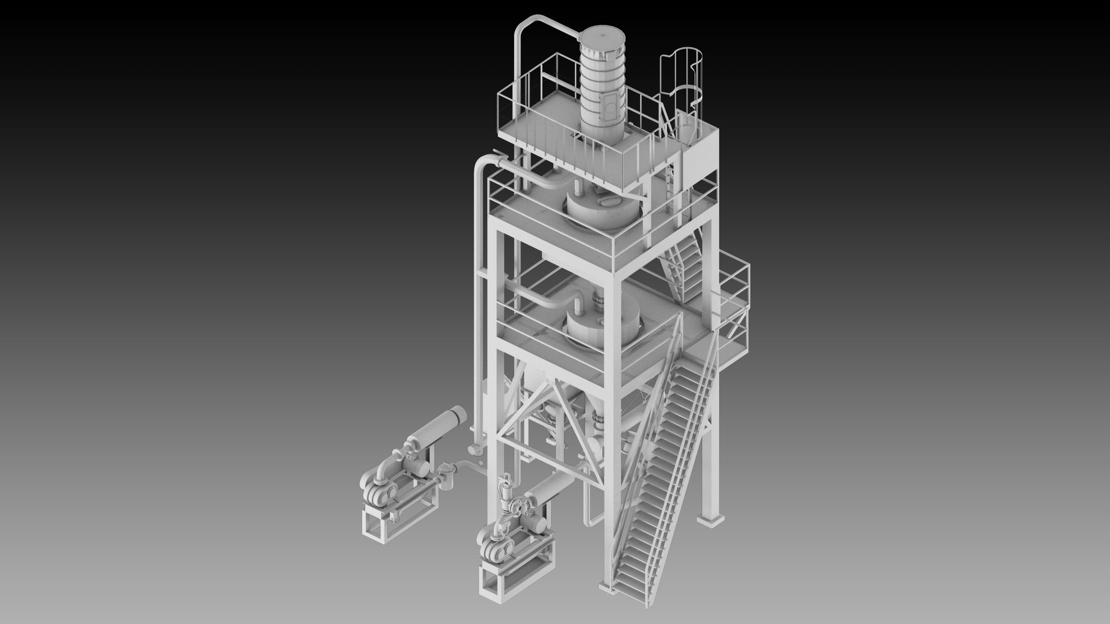 3D model 8 Factory Props- High detail 3d models- Vol 08 VR / AR / low ...
