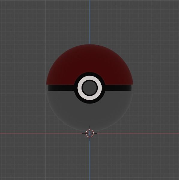 Standard pokeball from anime Pokemon 3D model | CGTrader