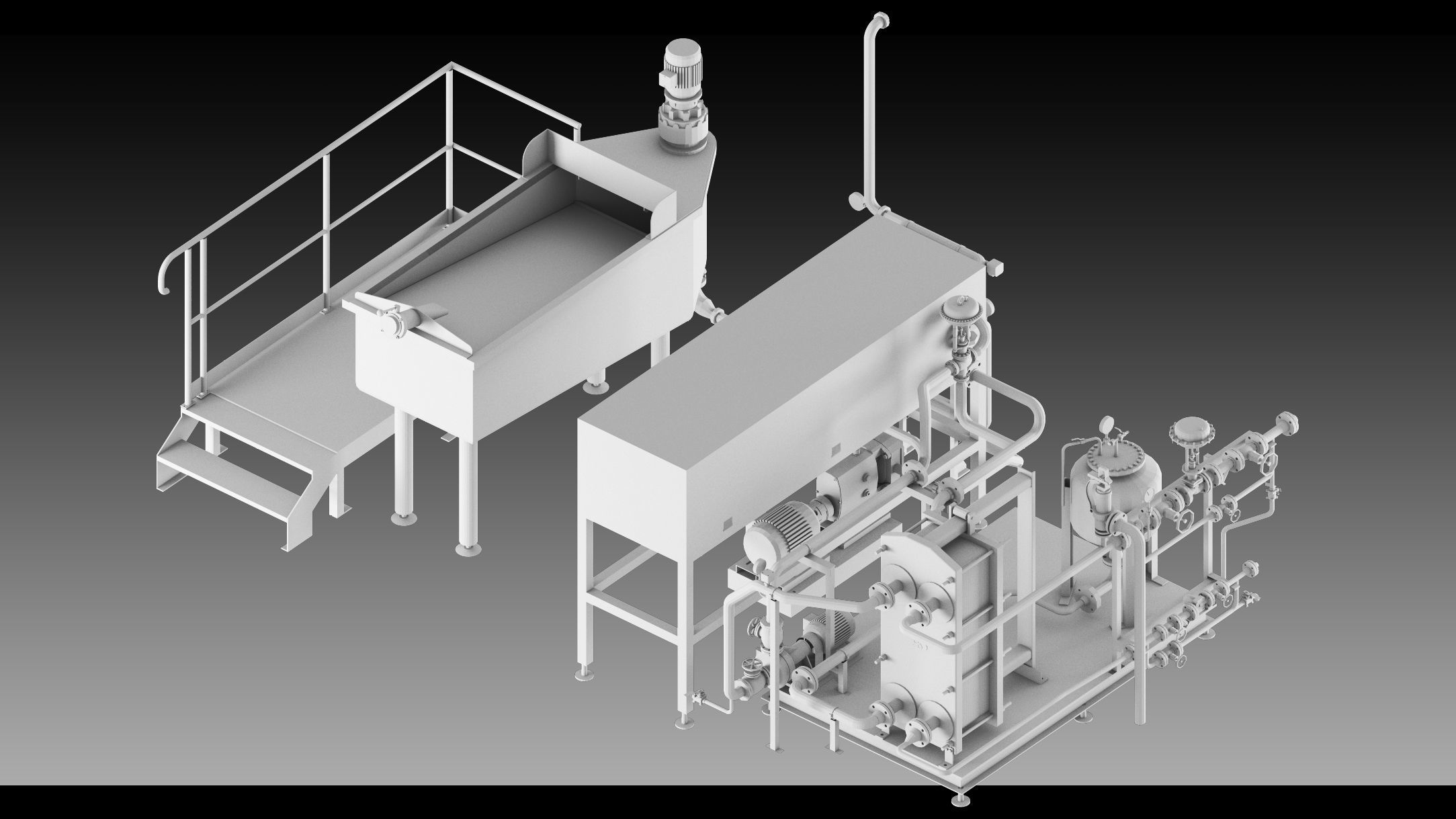 3D model 7 Factory Collection Props- High detail 3d models- Vol 10 VR ...