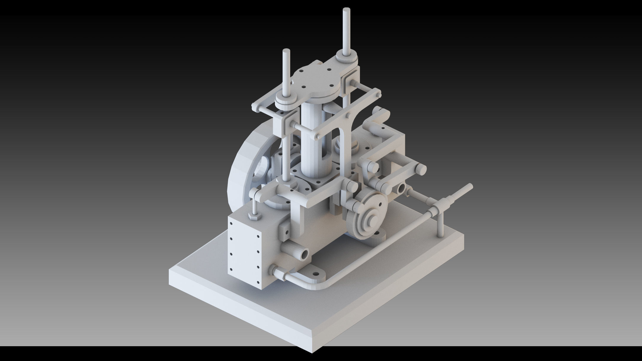 3D model 20- Steampunk Engines- High detail 3d models VR / AR / low ...